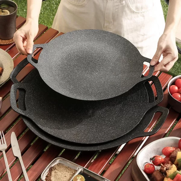 Wholesale Aluminum Cookware Grill Pan，Portable Outdoor Grill Pan ...