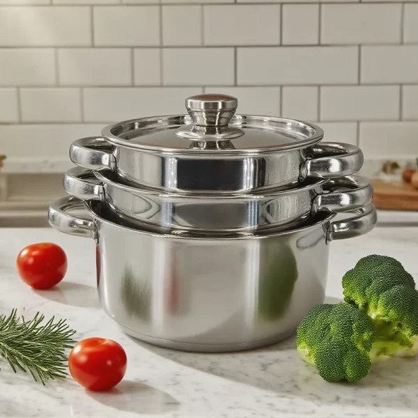 Wholesale 3 Piece Stainless Steel Cookware Set